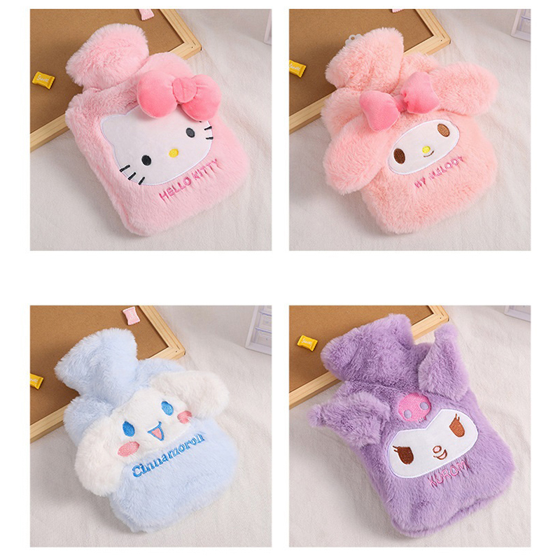 Sanrio Hello Kitty Plush Hand Warmer Heat Pack Cute Kuromi Cinnamoroll ...
