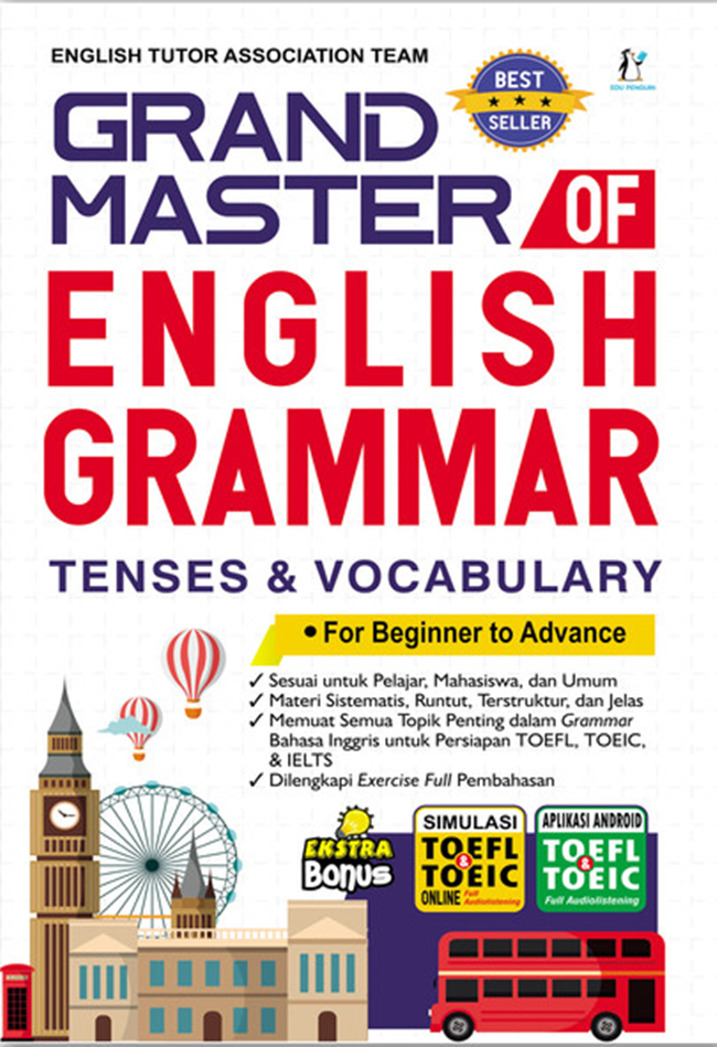 Grand Master Of English Grammar Tenses & Vocabulary | Lazada Indonesia