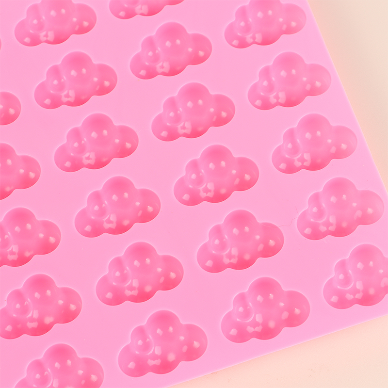 36 Cavity Clouds Shape Silicone Mold DIY Baking Chocolate Fondant Ice ...