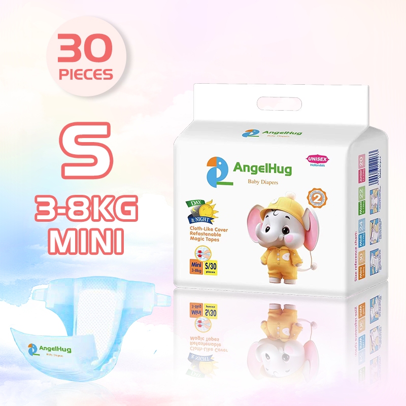 Angelhug Korean diapers are made of SAP, very breathable and absorbent ...