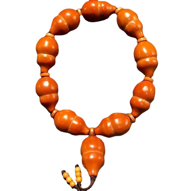 【Limited Time Offer】Hand Carved Olive Kernel Bracelet Carved Wen Play ...