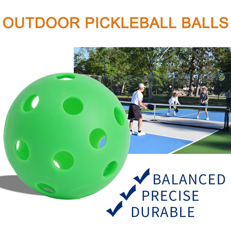 Pickleball PE Rolling Elastic Tpe Stretch Ball Pickleball 26 Holes 40 ...