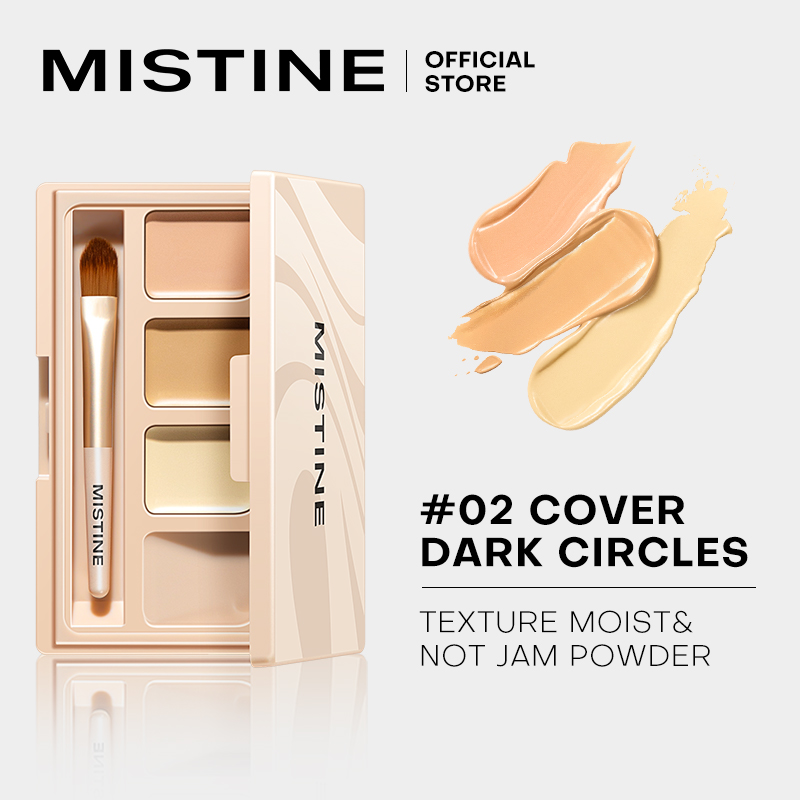 MISTINE Full Coverage Flawless 3 Color Concealer Natural Invisible Acne 1.7g | Lazada PH