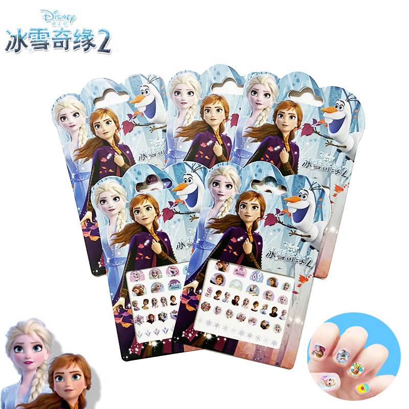 Xiangliang 【Topnotch Store】Disney frozen 2 elsa anna Nail Stickers Toy ...