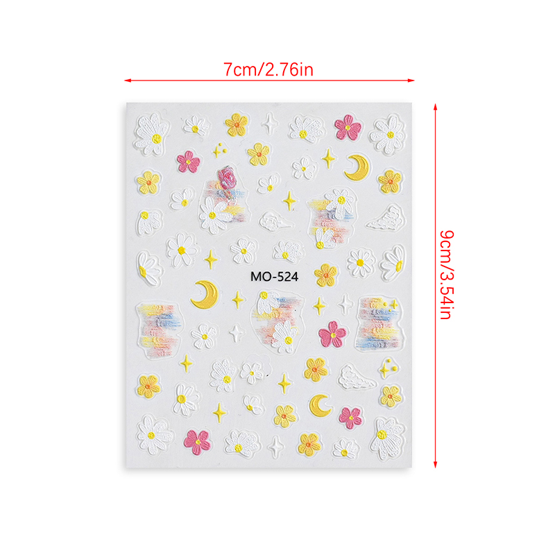 Wild Flower Oil Painting Small Flower Variegated Daisy Tulip Blossom ...
