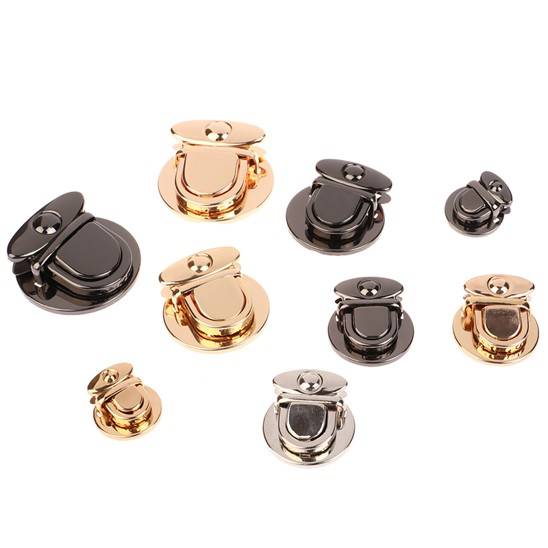 Closures Snap Clasps Craft DIY Metal Lock Bag Case Buckle Clasp For ...