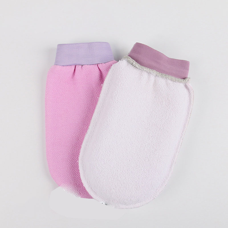 Shower Spa Exfoliator Two-sided Bath Glove Body Cleaning Scrub Dead ...