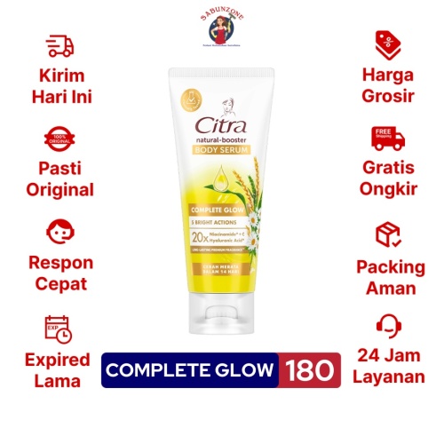Citra Hand Body Lotion Serum Complete Glow 180ml | Lazada Indonesia