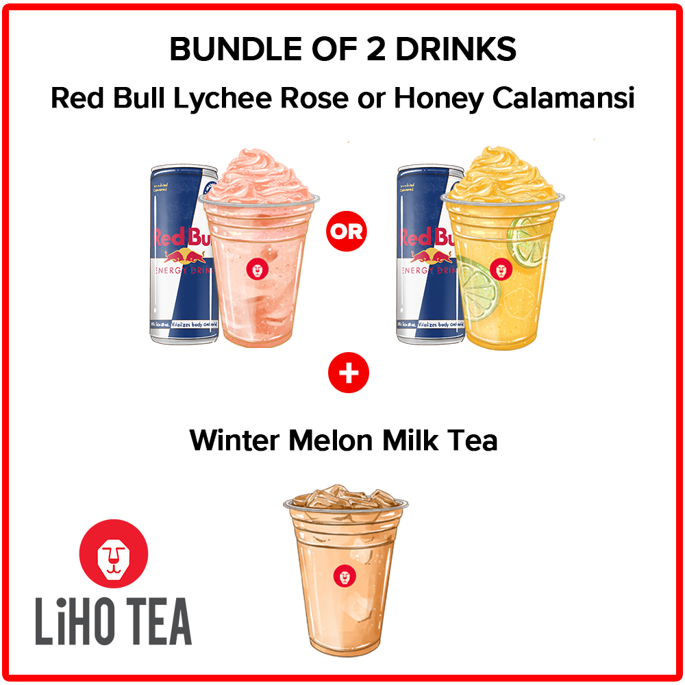 [LiHO TEA] [Lazada Exclusive] Bundle of 2: Red Bull Tea Drink + Winter ...