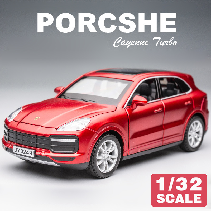 LEO 1:24 Cayenne Diecast Alloy Car รุ่นของเล่นรถสำหรับเด็กเด็กของเล่น ...