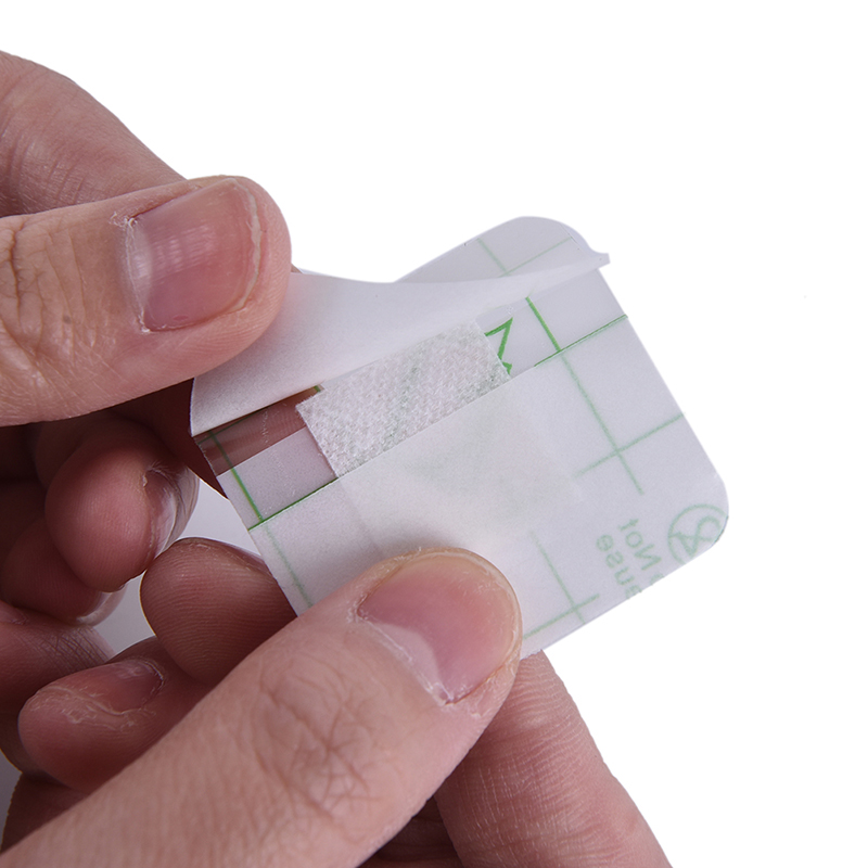 10PCs Hypoallergenic Non-woven Medical Adhesive Wound Dressing Band Aid ...