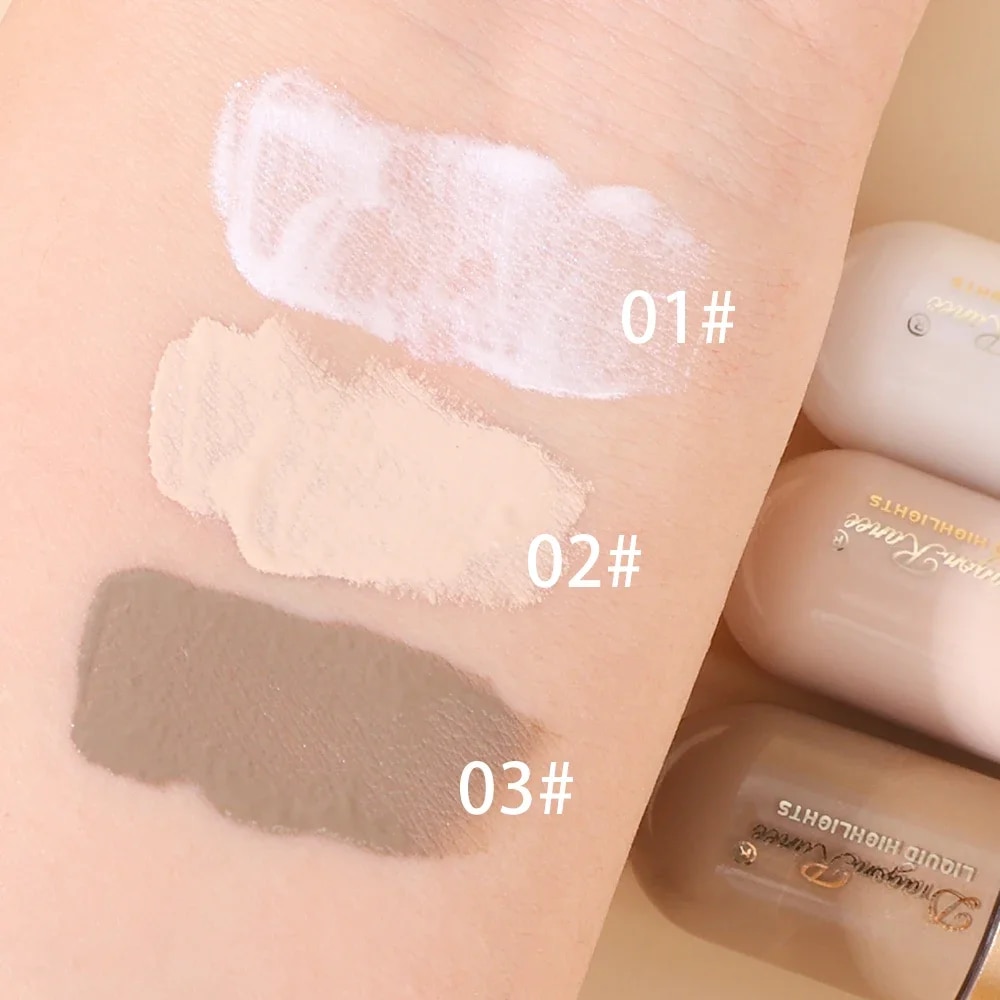 3 Colors Face Contouring Stick Set Makeup Waterproof Lasting Full Cover ...