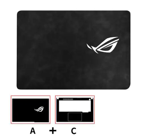Crazy Horse sticker skin for ROG flow x16 gv601 gv601rw/Zephyrus M16 ...