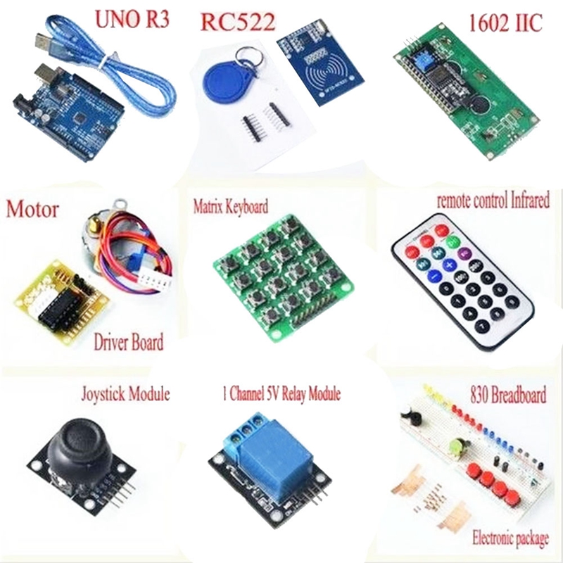 Newest RFID Starter Kit for Arduino UNO R3 Upgraded Version Learning Suite with Retail Box ...