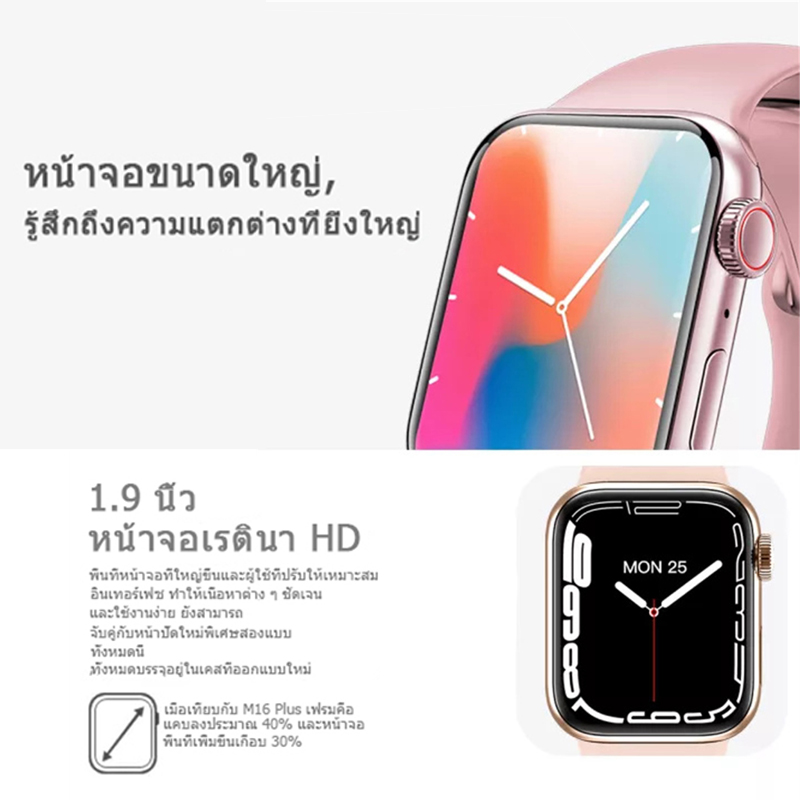 【จัดส่งจากประเทศไทย/จัดส่งภายใน 2-3 วัน】X7 PRO MAX Smart Watch AI Smart ...