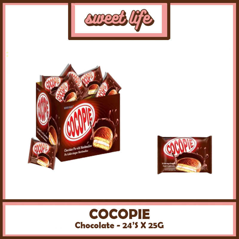 24'S X 25G COCOALAND MUM'S BAKE COCOPIE PAI COKLAT DENGAN MARSHMALLOW ...