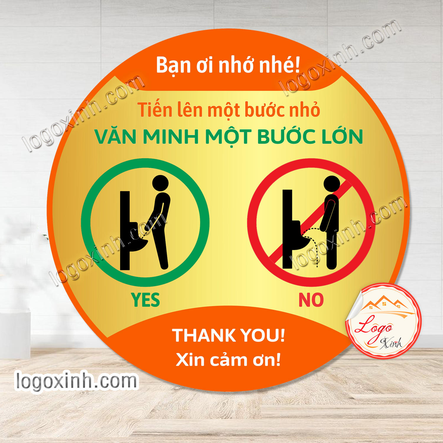 Tem Decal Dán Sticker Đi Vệ Sinh Đúng Cách, Cách Đi Vệ Sinh Bồn Tiểu ...