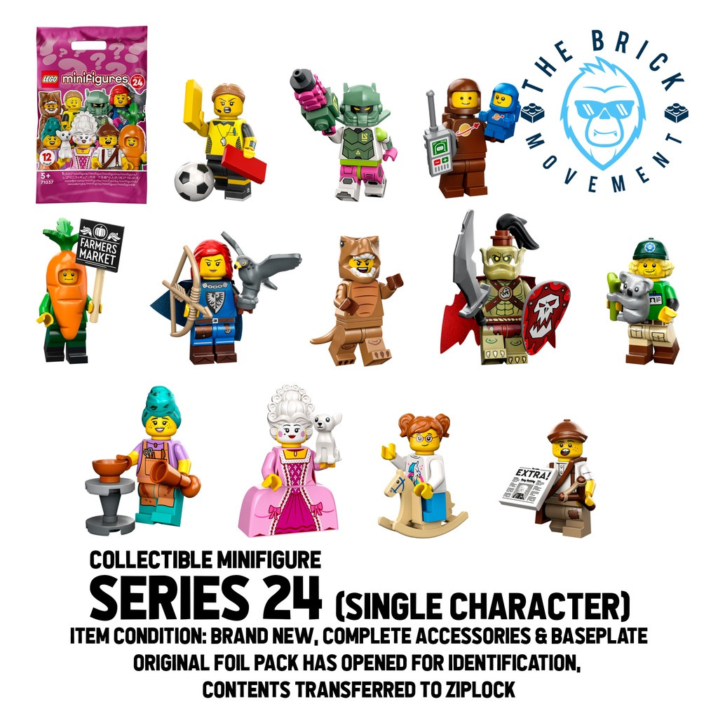 LEGO® Collectible Minifigure Series 24: Single Character Minifigure ...