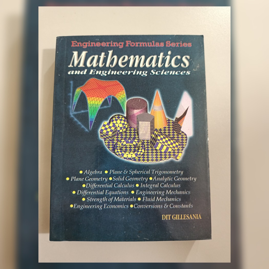 Engineering Formulas Series Mathematics and Engineering Science By ...