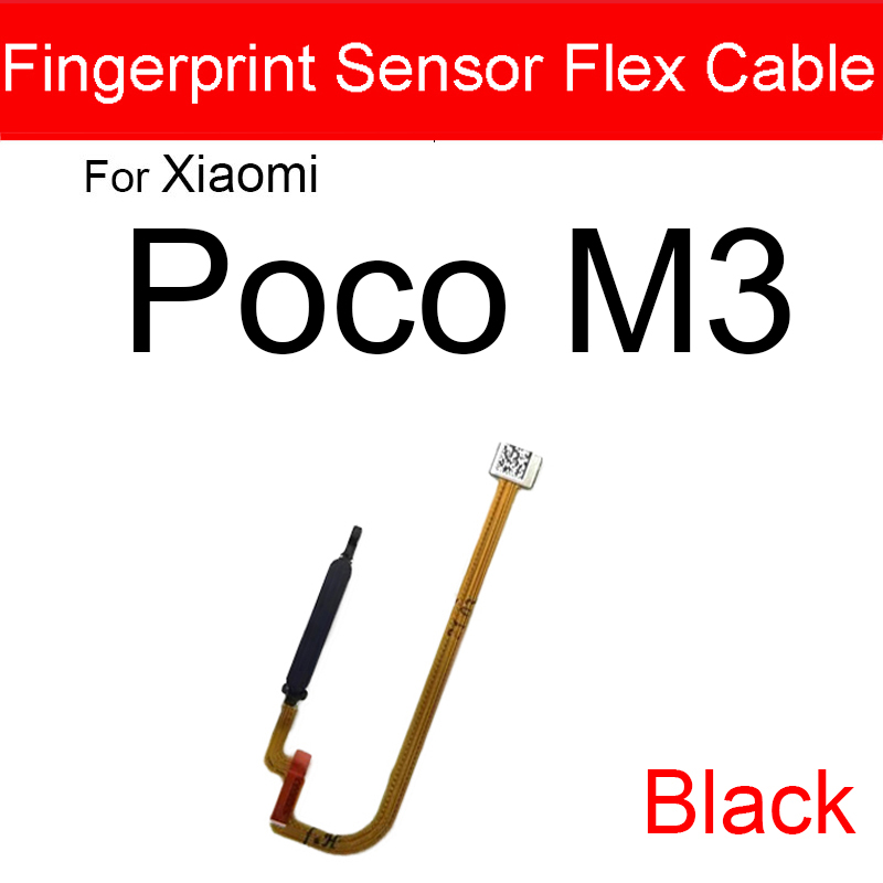NEW Fingerprint Snesor Flex Cable For Xiaomi Poco X3 Pro F3 Pro M3 Pro ...