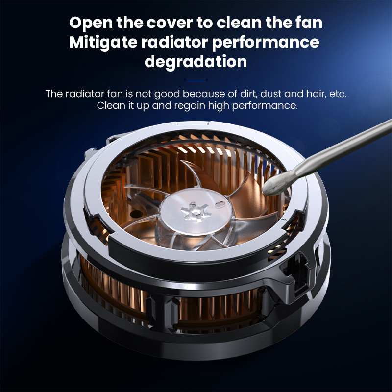 BlueWow 2024หม้อน้ำแม่เหล็กโทรศัพท์มือถือเซมิคอนดักเตอร์แบบ CX07ใหม่หม้อน้ำแบบ2-In-1แบบโทรศัพท์ ...