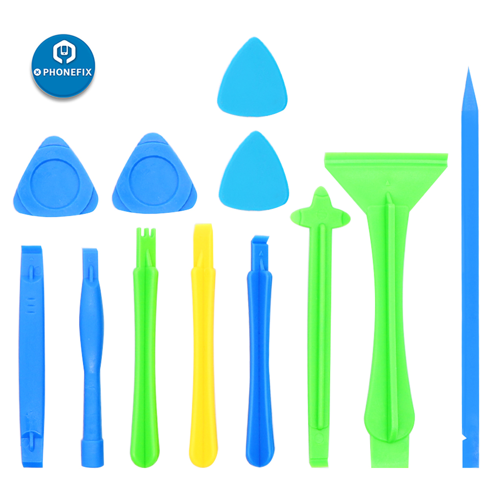 NEW 【Innovative design】Plastic Spudger Pry Opening Repair Tool Set Glue ...