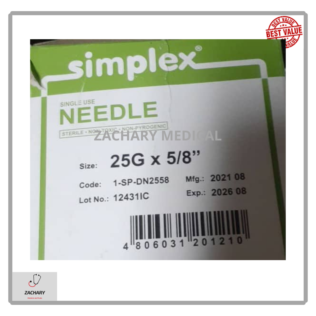 Needle Sterile (G25 x 5/8", G30 x 1/2) | Lazada PH