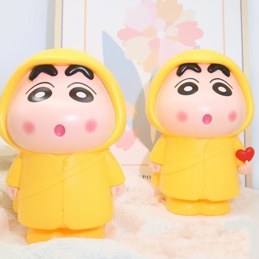 Safe Deposit Box Savings Crayon Shin-chan Figure Model Large Crayon ...