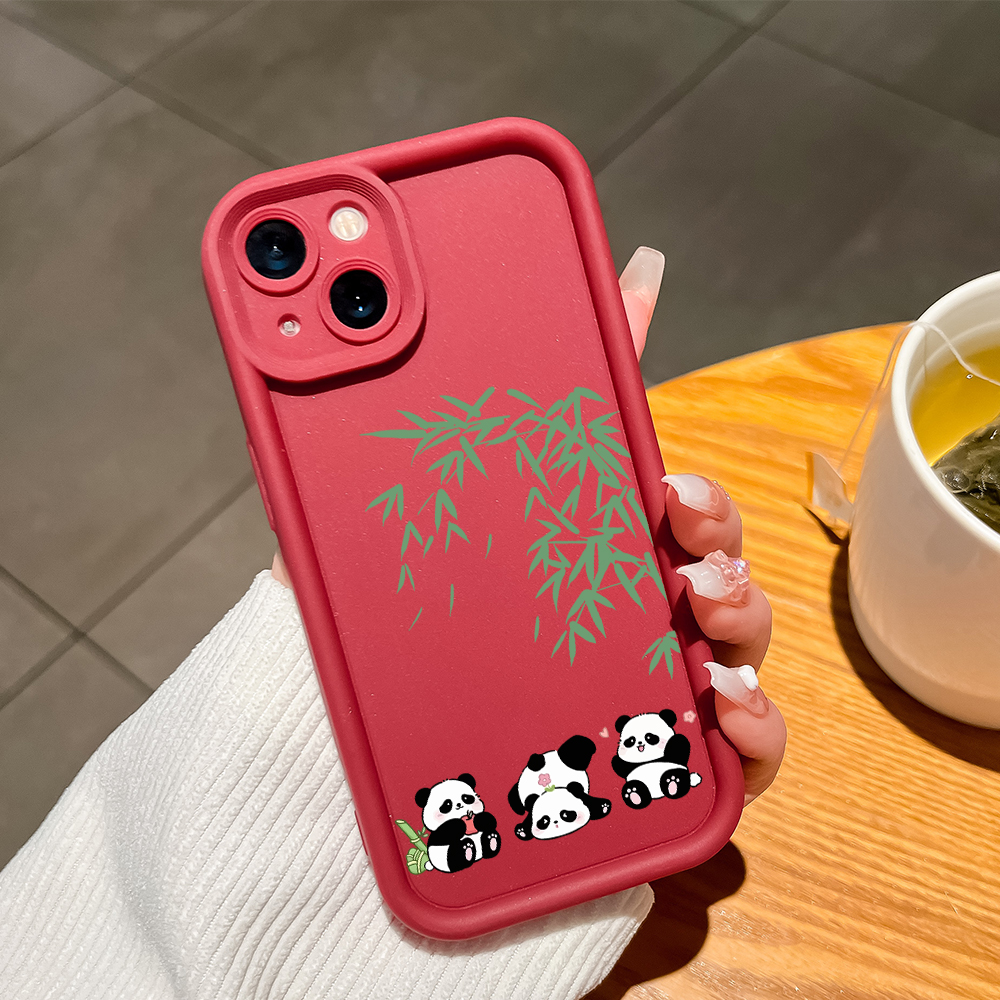 UCUC for Google Pixel 7 8 9 Pro XL Pixel 8A 7A Back Cover Panda Bamboo ...
