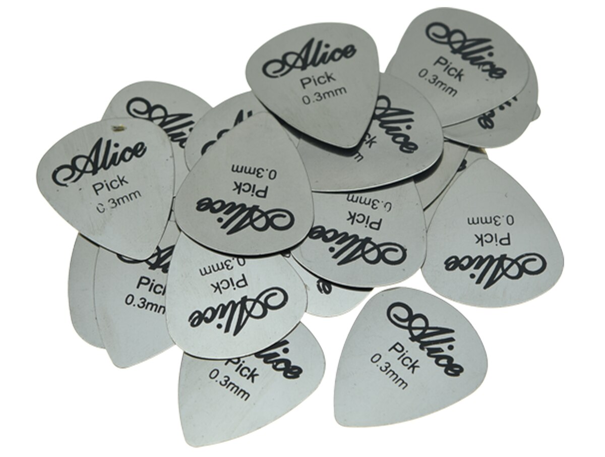 Alice Guitar Picks ปิ๊กกีต้าร์คุณภาพสูง สำหรับกีต้าร์โปร่ง และไฟฟ้า คละ ...