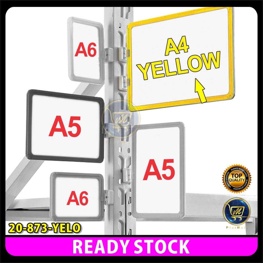 Magnetic Label Board Warehouse Sign Shelf Classification Signboard ...
