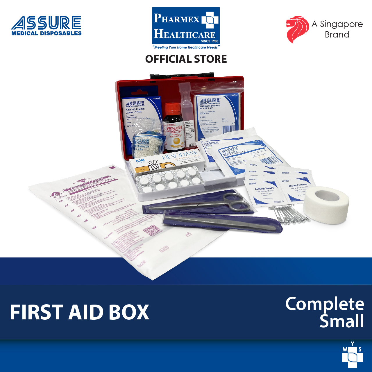 ASSURE First Aid Box Complete Small | Lazada Singapore
