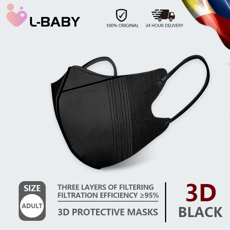 L-BABY buy 1 take 1 3d face mask 50pcs free shipping butterfly face ...