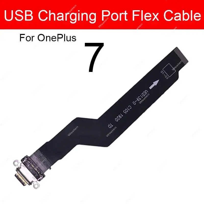 USB Charging Port Connector Flex Cable For Oneplus One Plus 1+ 7 8 7T ...