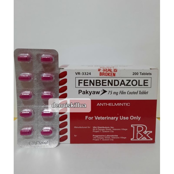 【COD】 PAKYAW (FENBENDAZOLE) sold by 10 tablets | Lazada PH