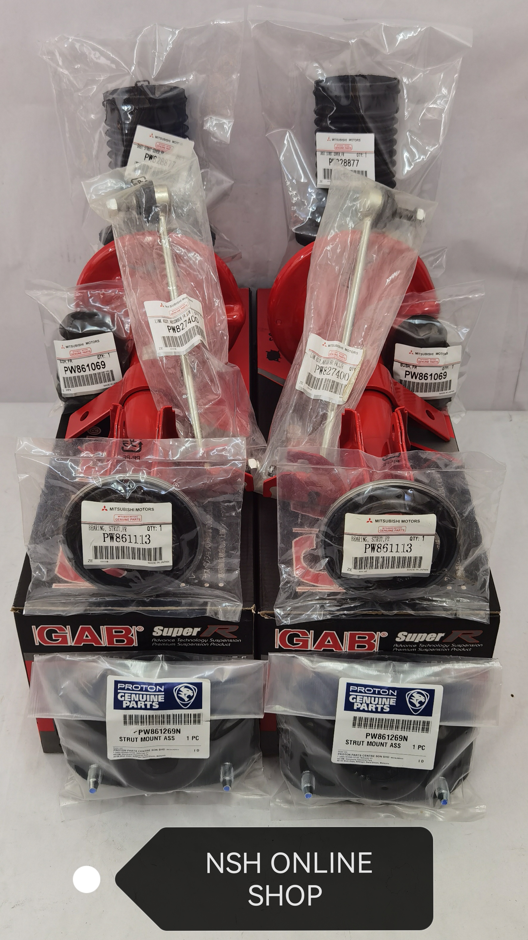 GAB Super R Premier Shock Absorber (Heavy Duty) Front for Proton Saga ...