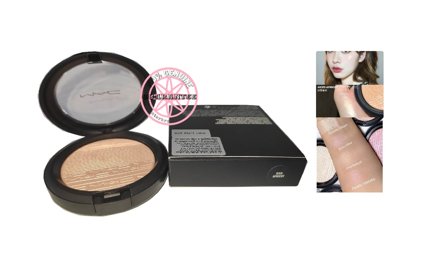 MAC Extra Dimension Skinfinish Highlighter #ICED APRICOT | Lazada.co.th