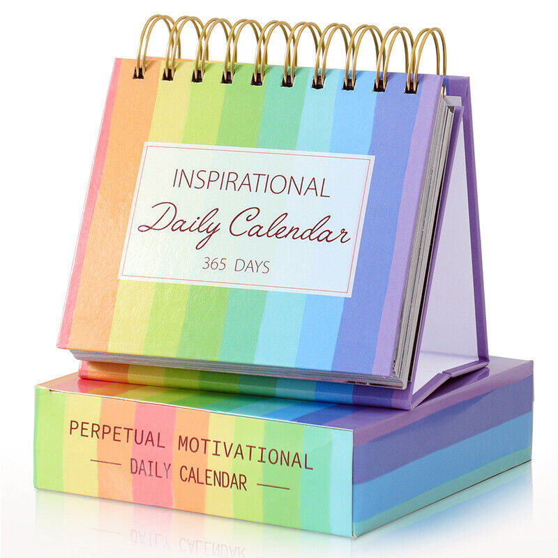 Daily Motivational Calendar Inspirational Quotes Perpetual Calendar ...