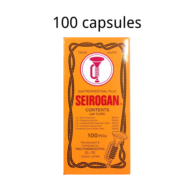 Taiko Pharmaceutical [GASTROINTESTINAL PILLS] TRUMPET BRAND SEIROGAN ...