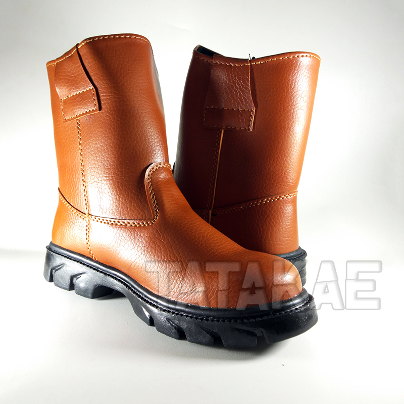 Sepatu Safety Boot UJUNG BESI Sepatu Sefti Septi Saveti King Kingstil ...