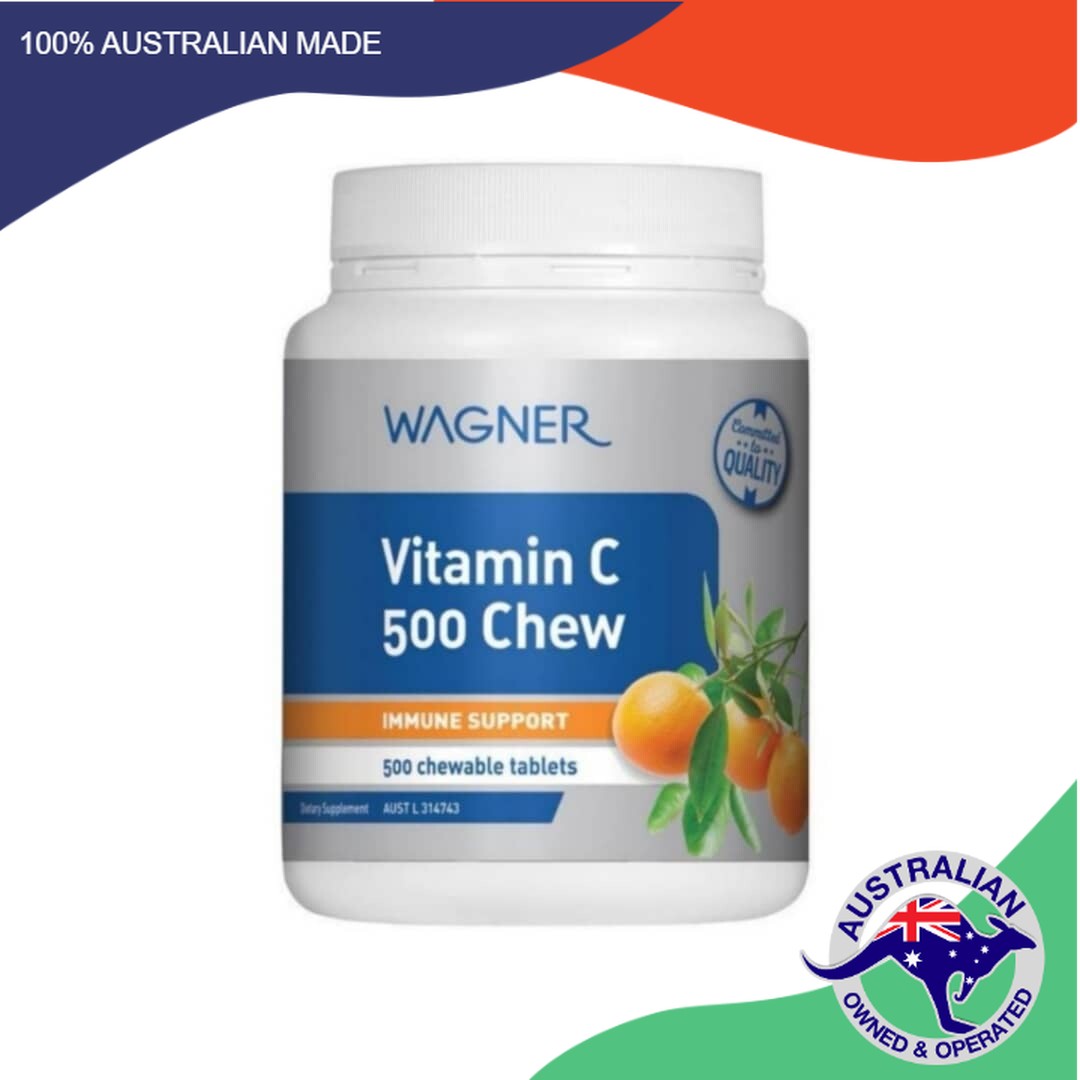 Wagner Vitamin C 500 Chewable 500 Tablets | Lazada