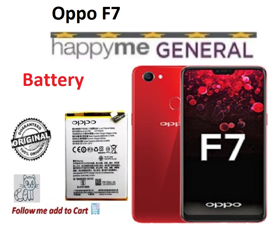Oppo F7 Battery Model BLP661 3300mAh Replacement 100% Original | Lazada PH