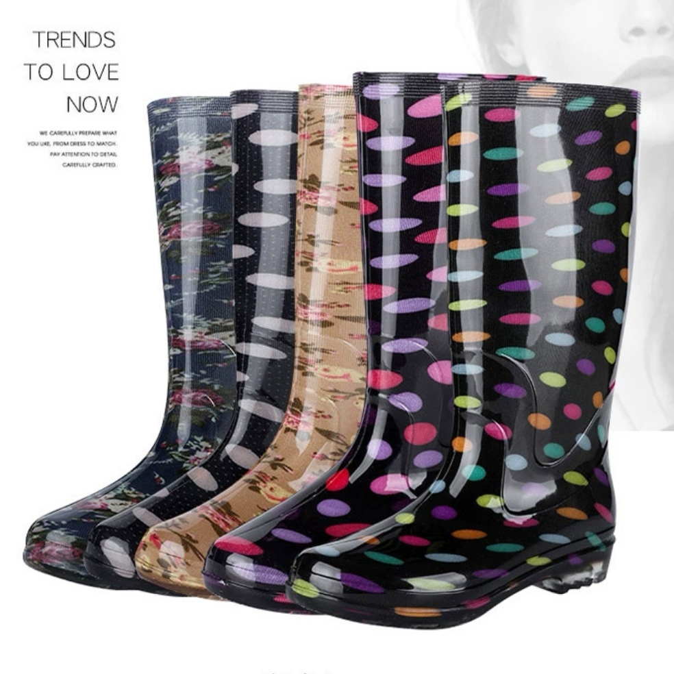 Rainboots High Cut with Printed Design | Lazada PH