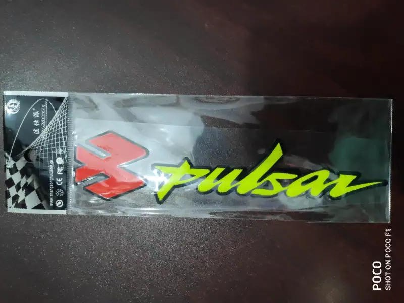 PULSAR LOGO Reflective Emblem Decal Car Bike Sticker Logo (5x5 Inch ...