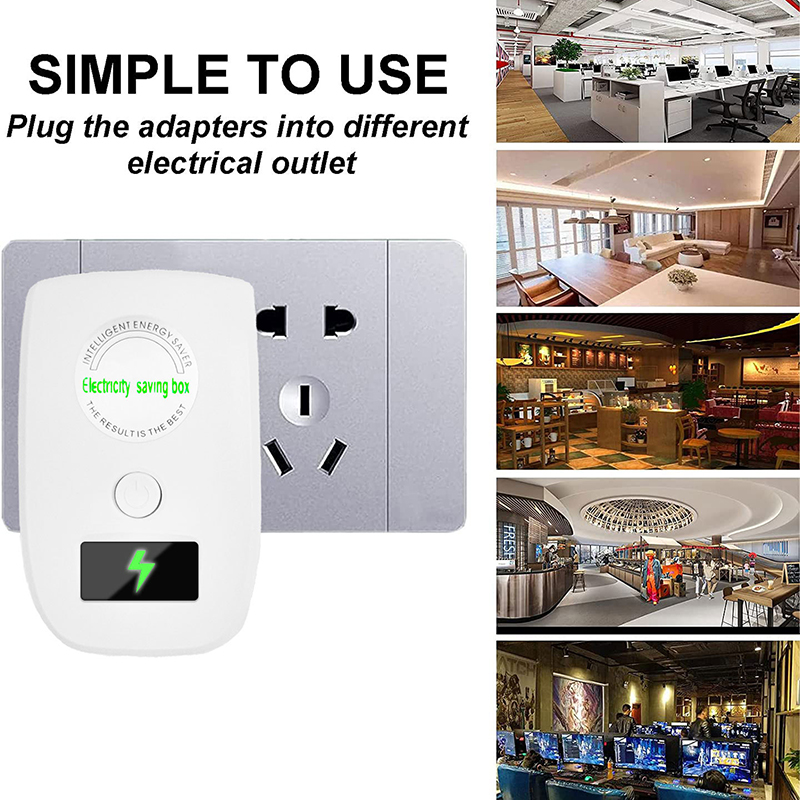 1PC Electricity Saving Device Upgraded Power Saver Household Energy ...