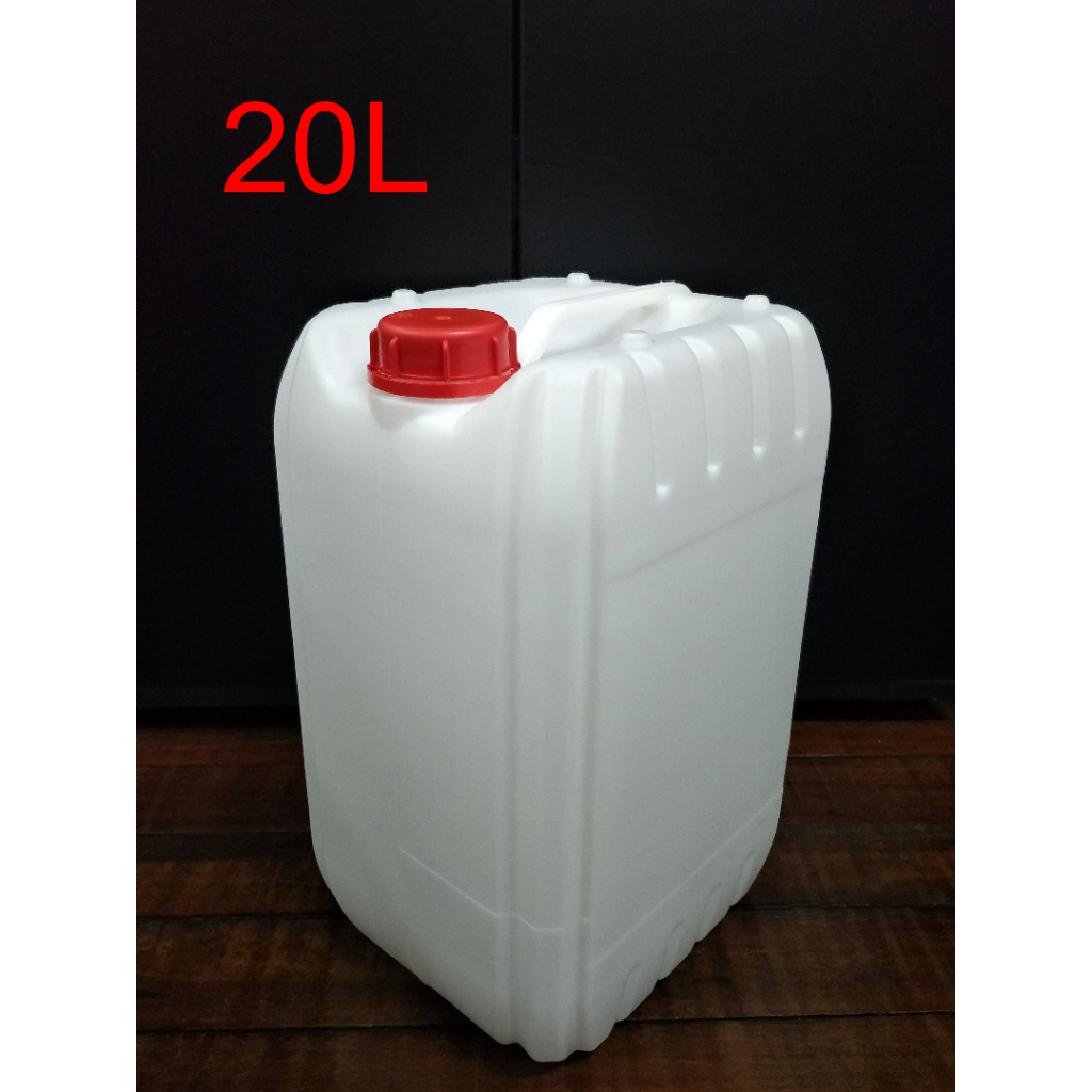 [NEW] 20L 20 Liter Jerry Can, Plastic Bottle, HDPE Container, Water Tank, Tong Air Drum, Bekas ...