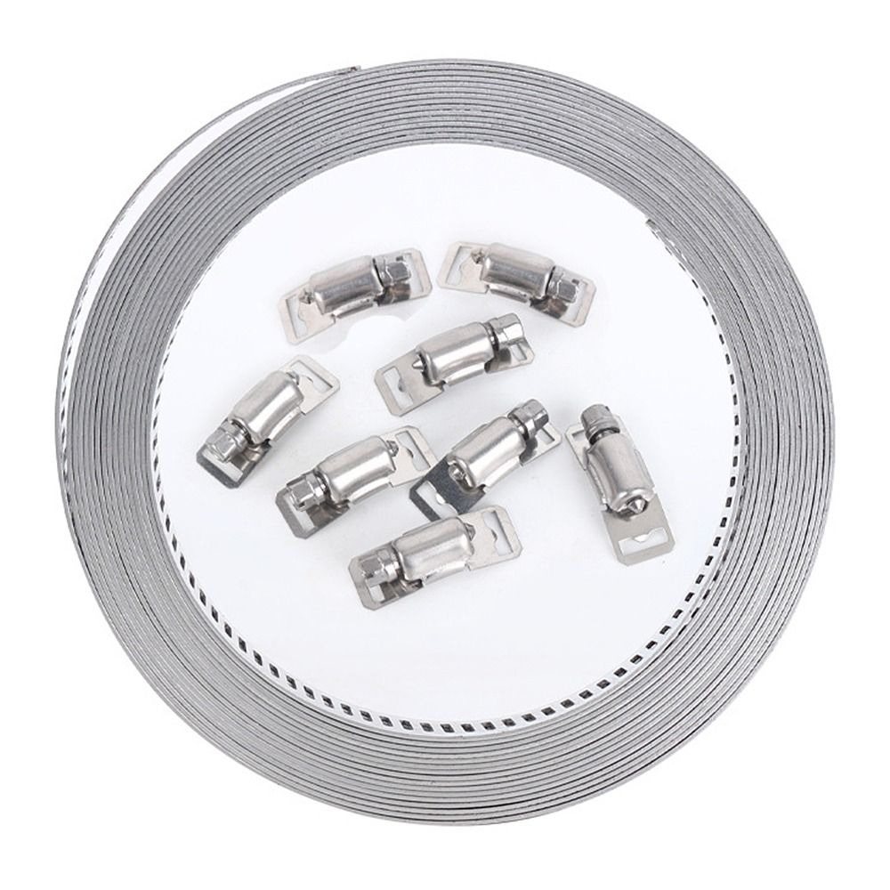 PETIYOUZA 304 Stainless Steel Hose Clamps Assortment Metal Screw Clamps ...