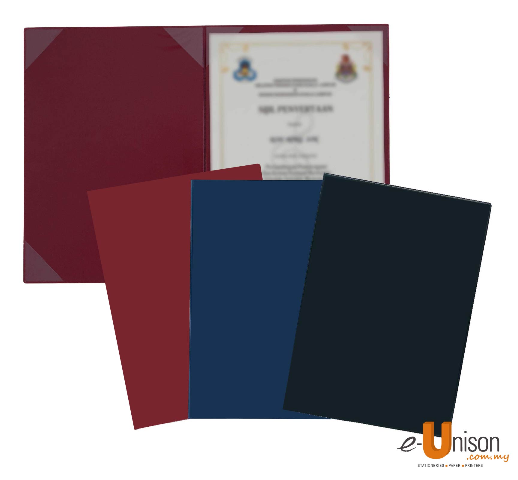 PVC Certificate Holder/Folder A4 (8 Corner) | Lazada