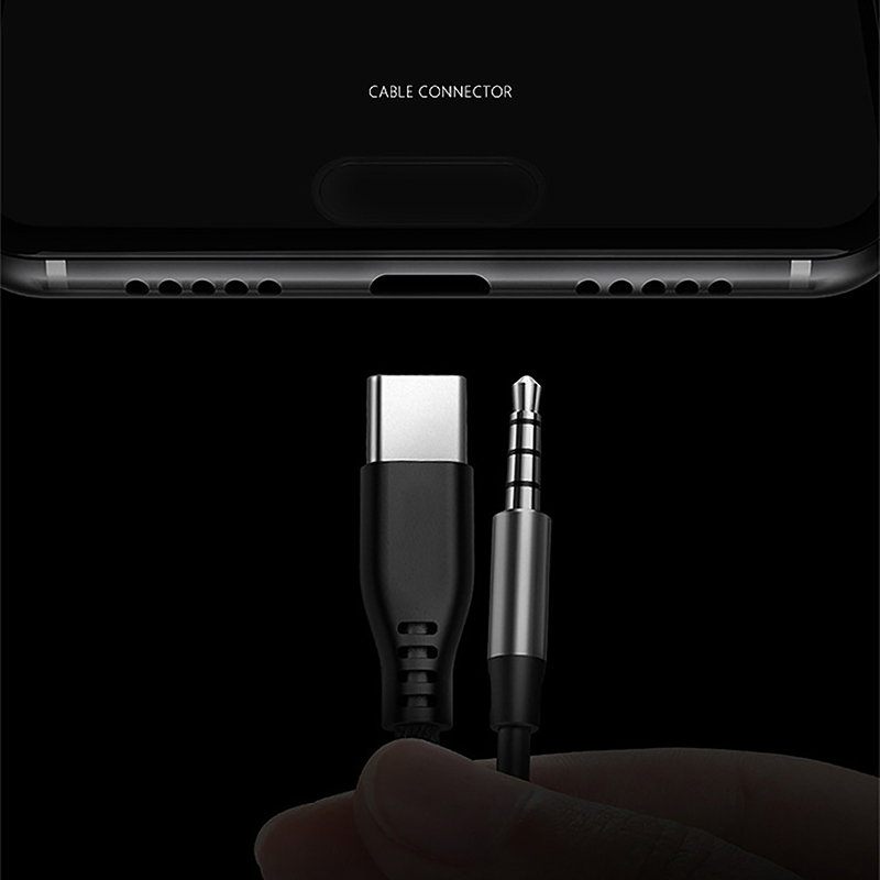 USB C DAC Adapter 2 In 1 Type C To 3.5 Earphone Adapter Audio Type-c To ...