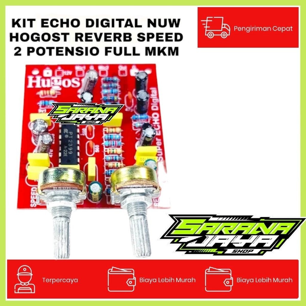 New Super Echo Digital 2POTENSIO HUGOS | Lazada Indonesia